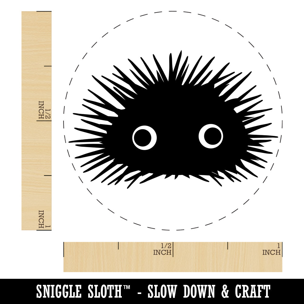 Cute Goofy Spikey Sea Urchin Rubber Stamp for Stamping Crafting ...