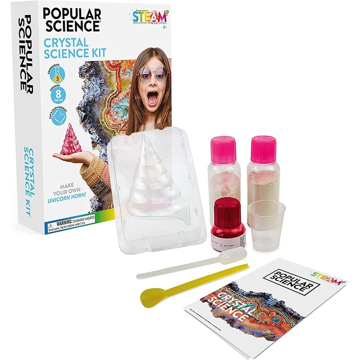 Popular Science Crystal Science Kit Steam Educational Learning ...