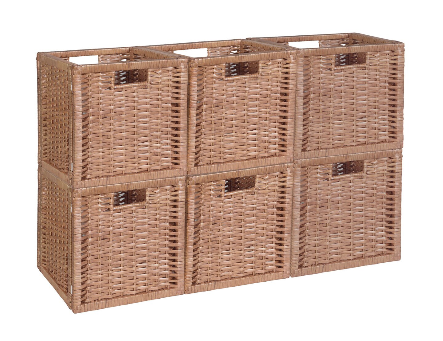Niche Cubo Full-Size Foldable Wicker Storage Basket - Natural | Michaels