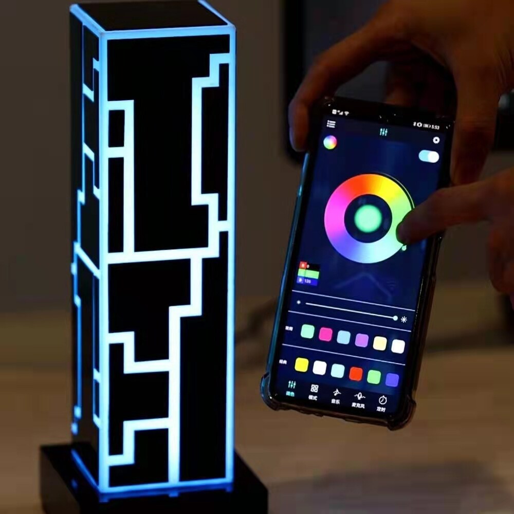 RGB ACRYLIC ARCHITECTURE LAMP | Table Lamps | Michaels