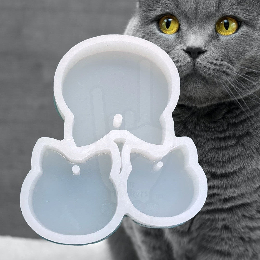 UV Safe Cat Tag Combo Mold for UV and Epoxy Resin Art | Michaels