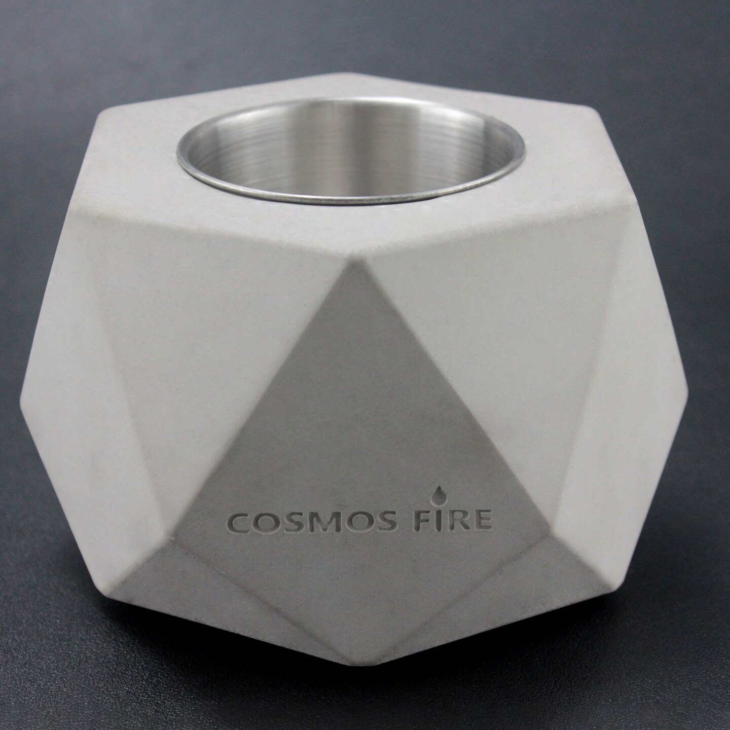 Concrete Polyhedron Tabletop Fire Pit | Michaels