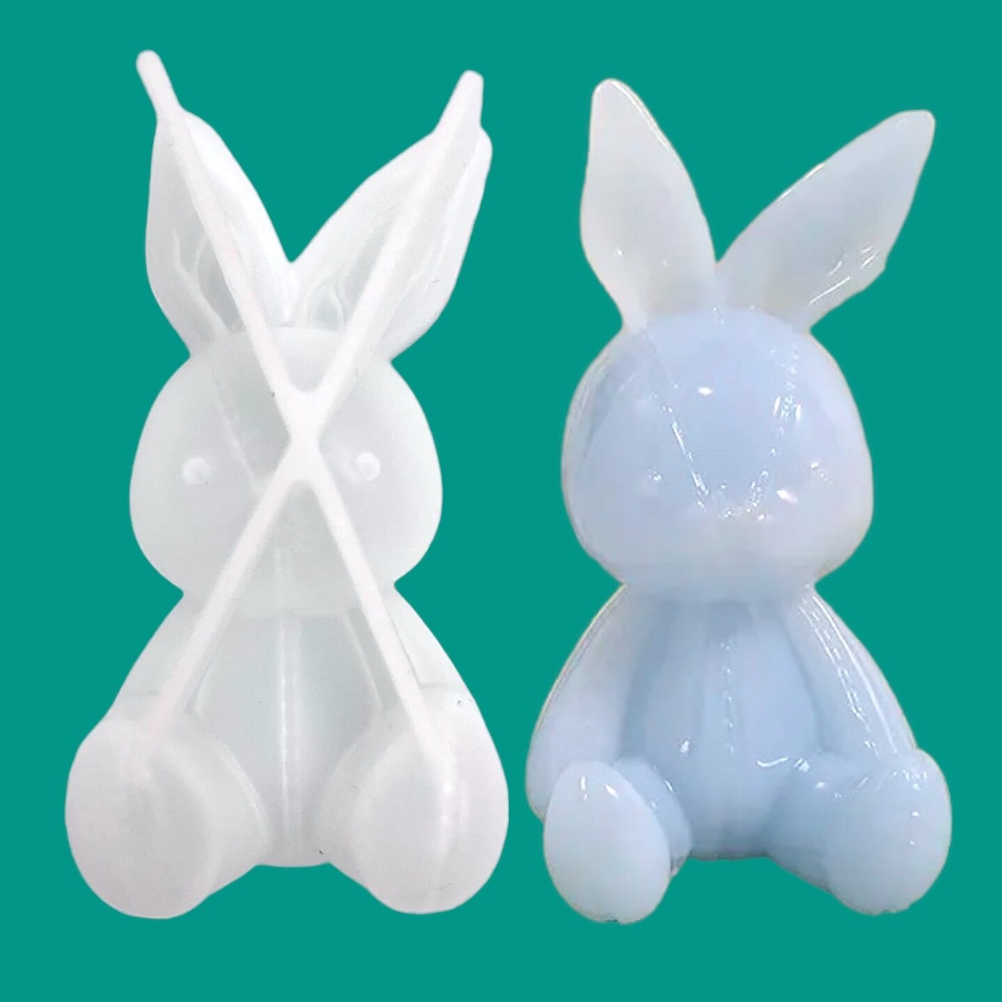 3D Sitting Velveteen Rabbit Mold for UV and Epoxy Resin | Michaels