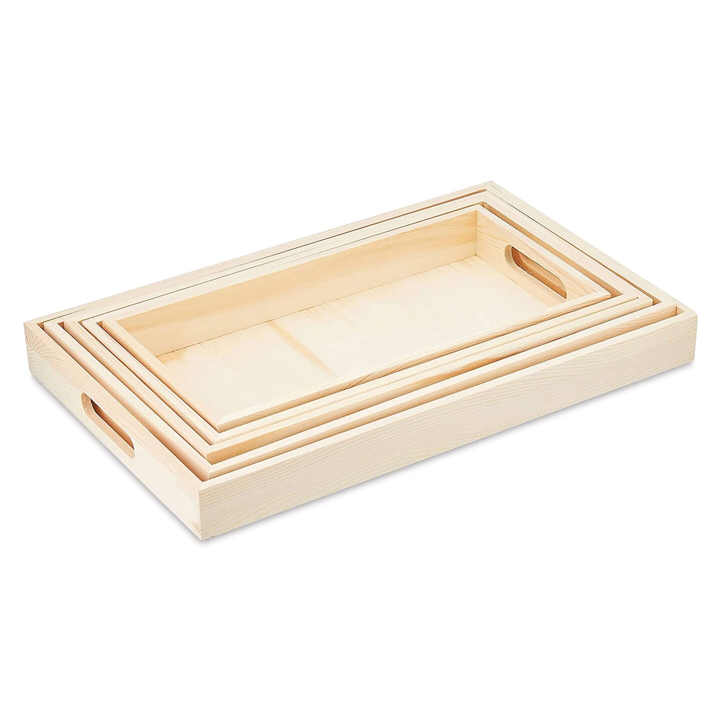Craft Medley Wood Nesting Trays, Set of 5, WS410 | Michaels