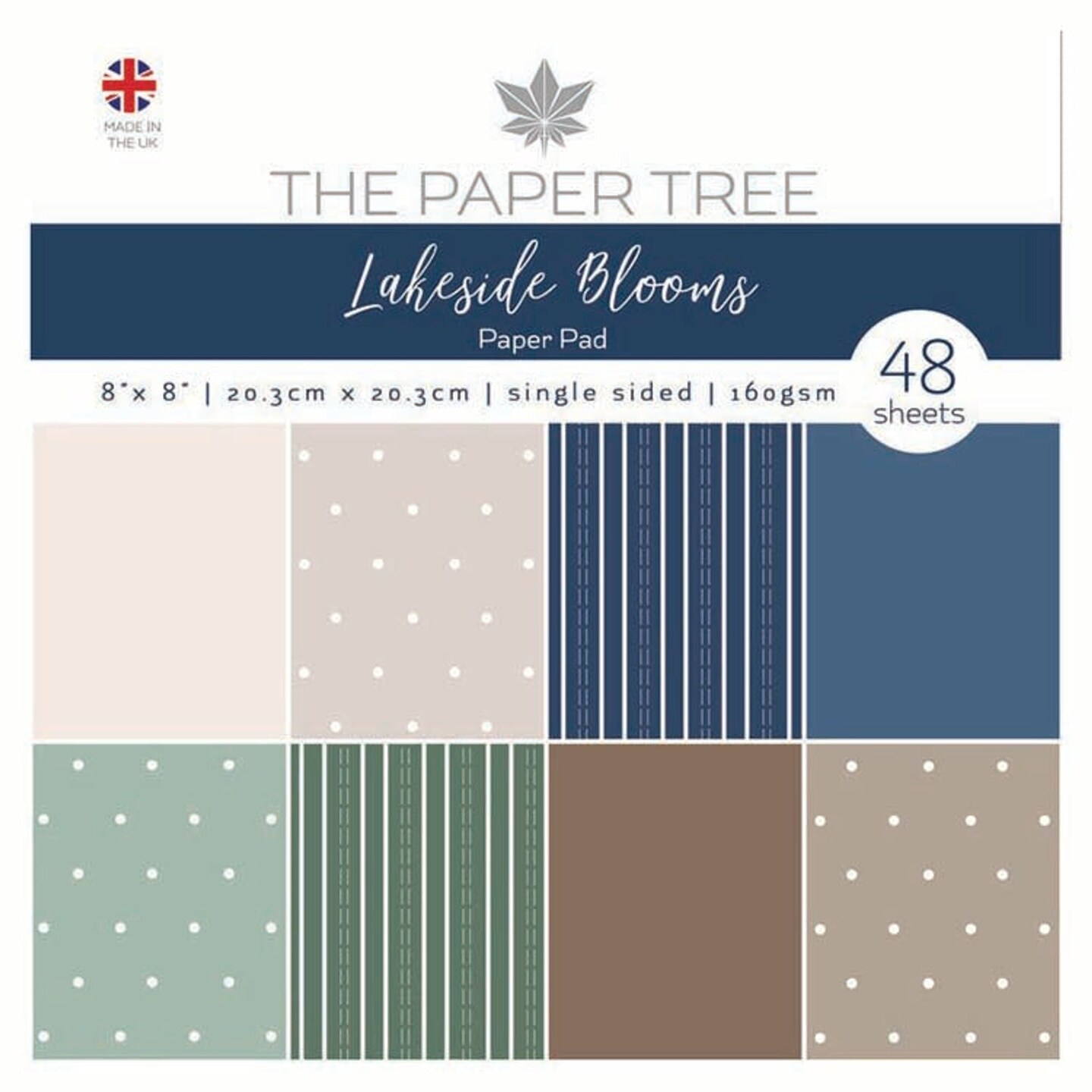 The Paper Tree Lakeside Blooms 8" x 8" Essentials Paper Pad | Michaels