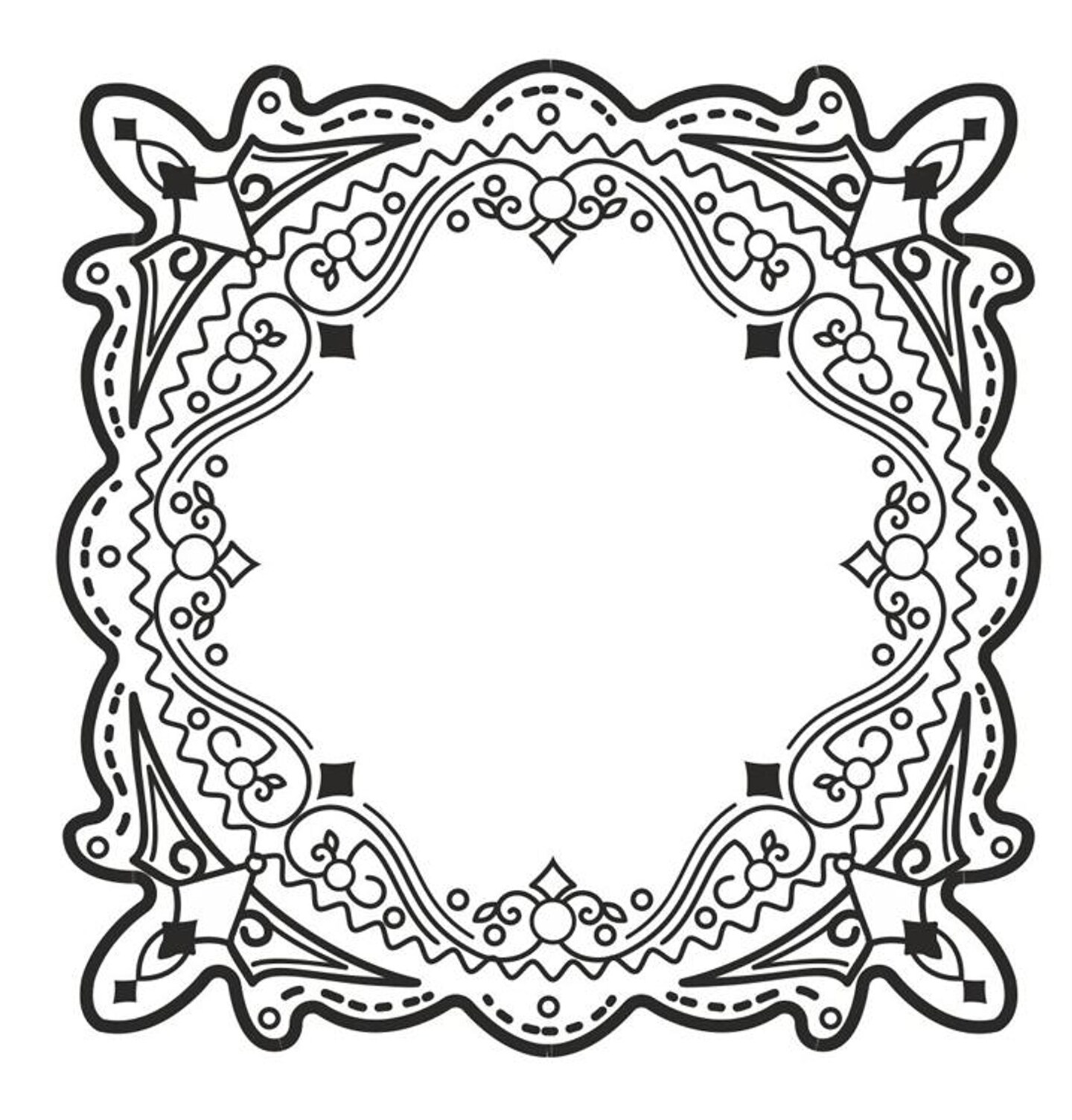 Creative Expressions Victoria Frame Stamp | Michaels