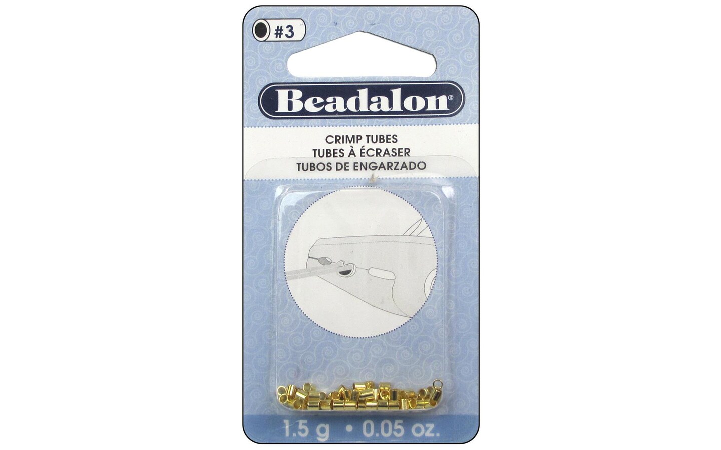 Beadalon Crimp Tube 2mm Gold 1.5gm | Michaels