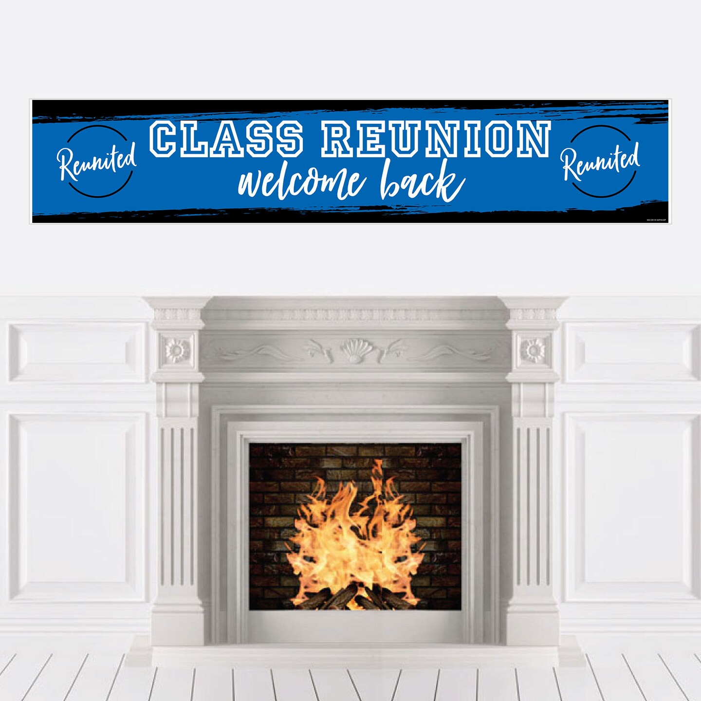 Big Dot of Happiness Reunited Blue - Royal Blue School Class Reunion ...