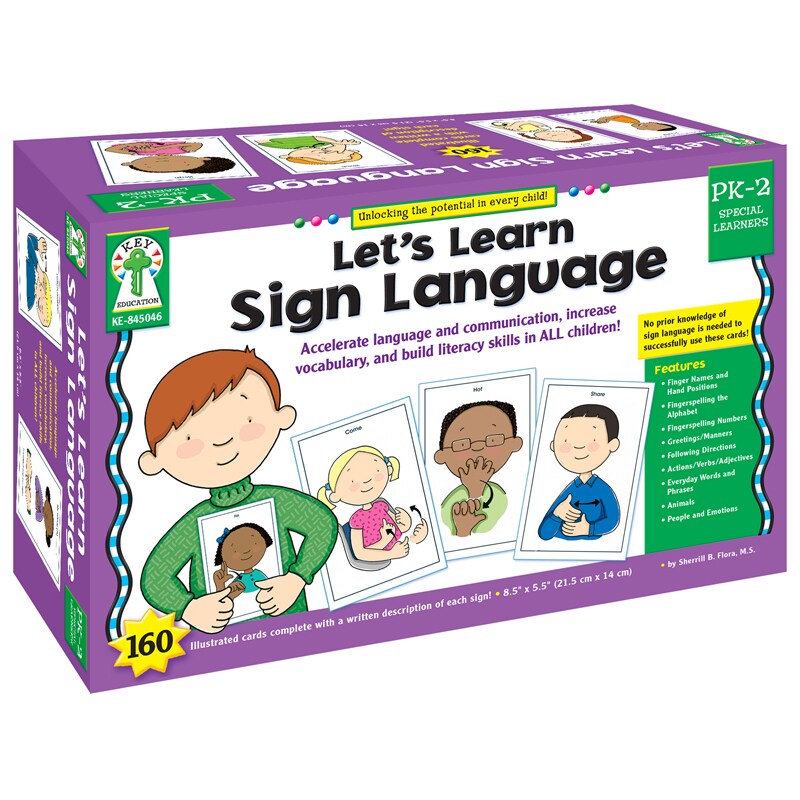 Let's Learn Sign Language Learning Cards | Michaels