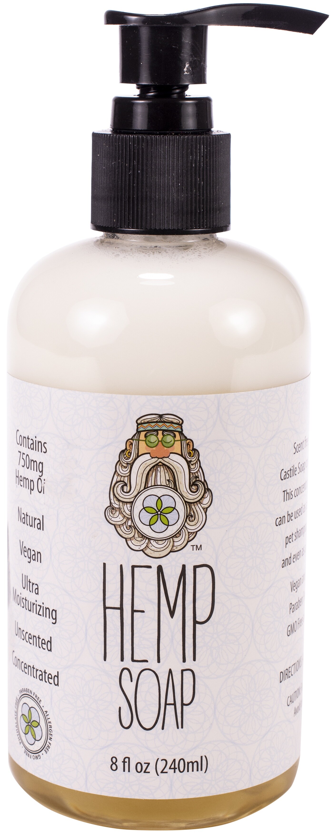 Karma-Cure Hemp Liquid Soap-8oz Pump Bottle, Count: 1 | Michaels