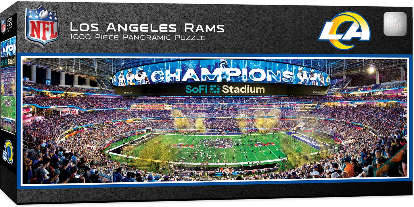 MasterPieces 1000 Piece Sports Jigsaw Puzzle - NFL Los Angeles Rams ... MasterPieces 1000 Piece Sports Jigsaw Puzzle - NFL Los Angeles Rams ...