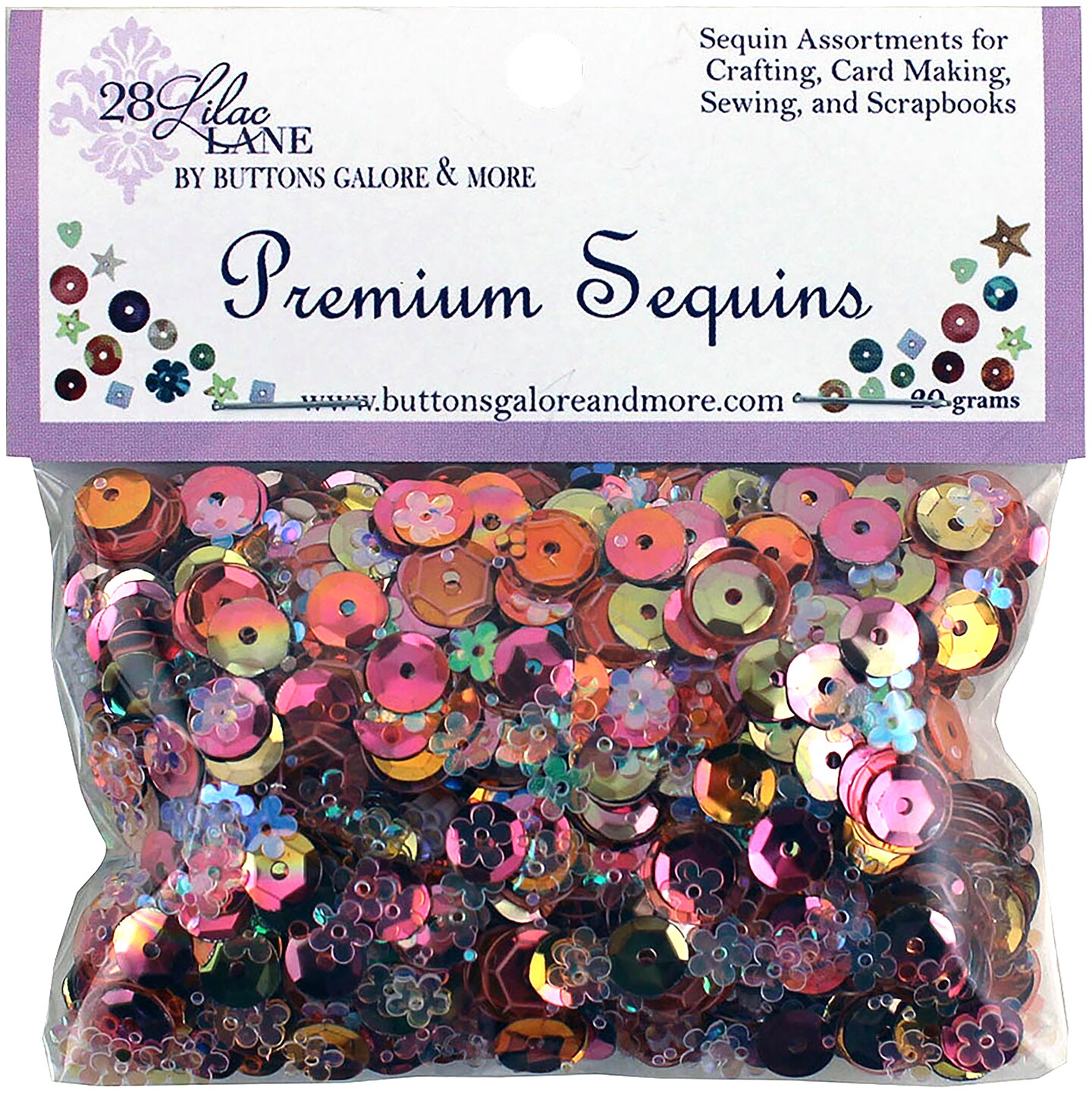 28 Lilac Lane Premium Sequins 20g | Michaels