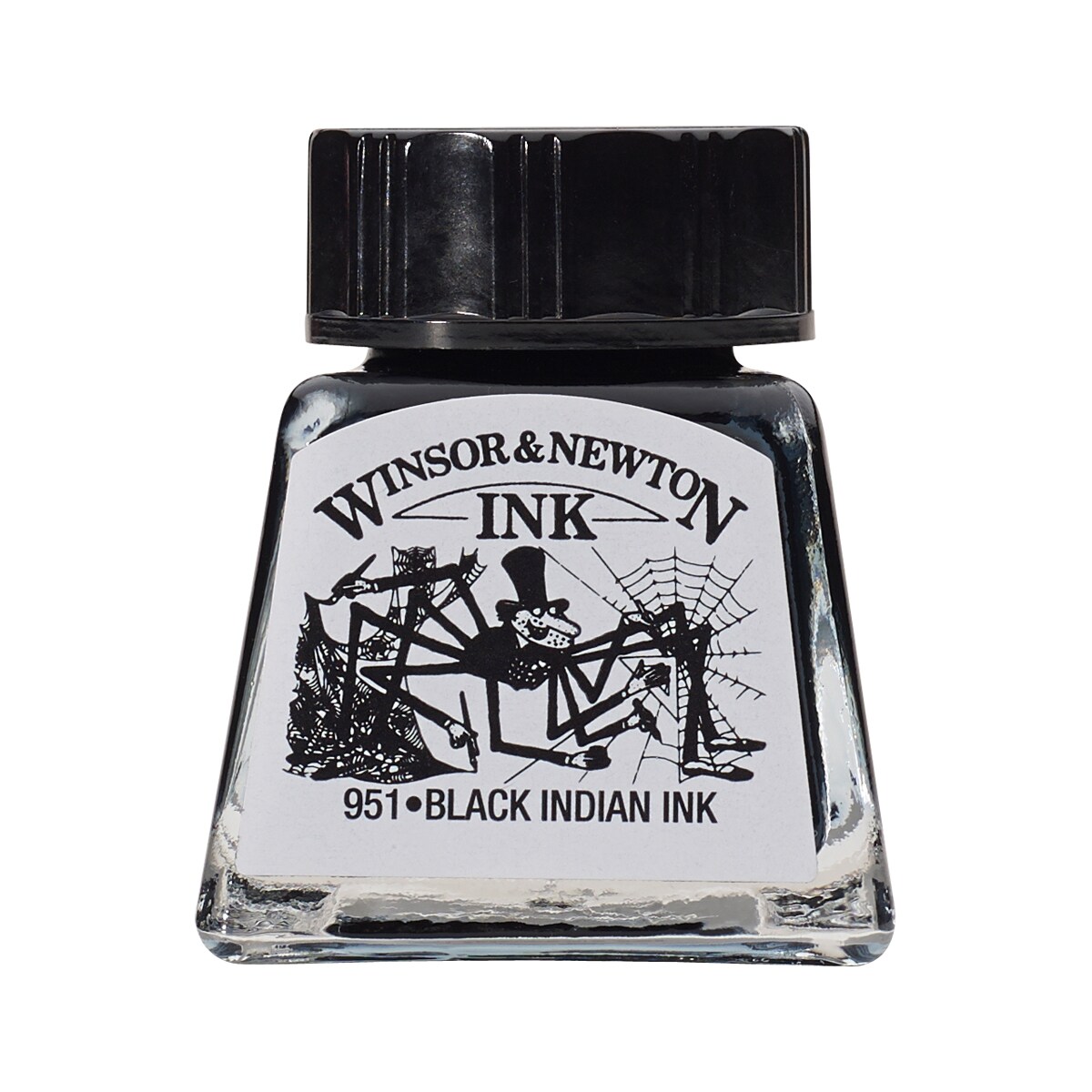 Winsor & Newton Drawing Ink, .5 Oz., Black Indian | Michaels