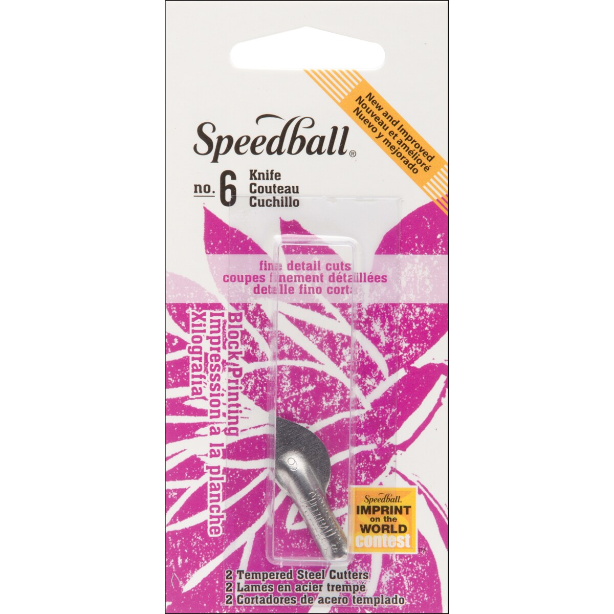 Speedball Lino Cutter Blades 2/Pkg | Michaels