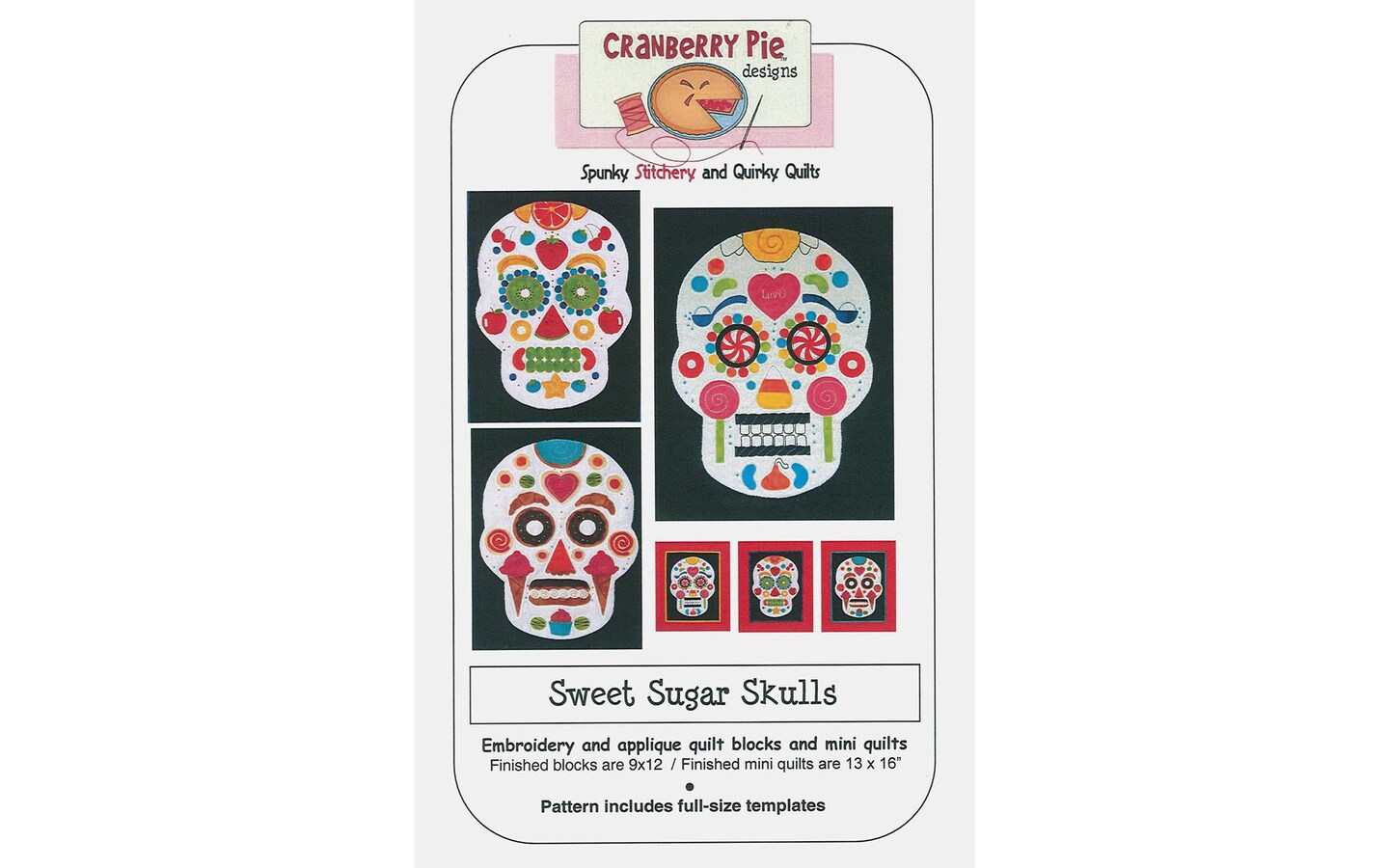 Cranberry Pie Designs Sweet Sugar Skulls Ptrn | Michaels