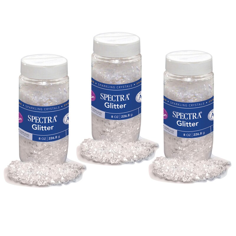 Glitter, Random Disco Glitter Flakes, 8 oz., 3 Jars | Michaels