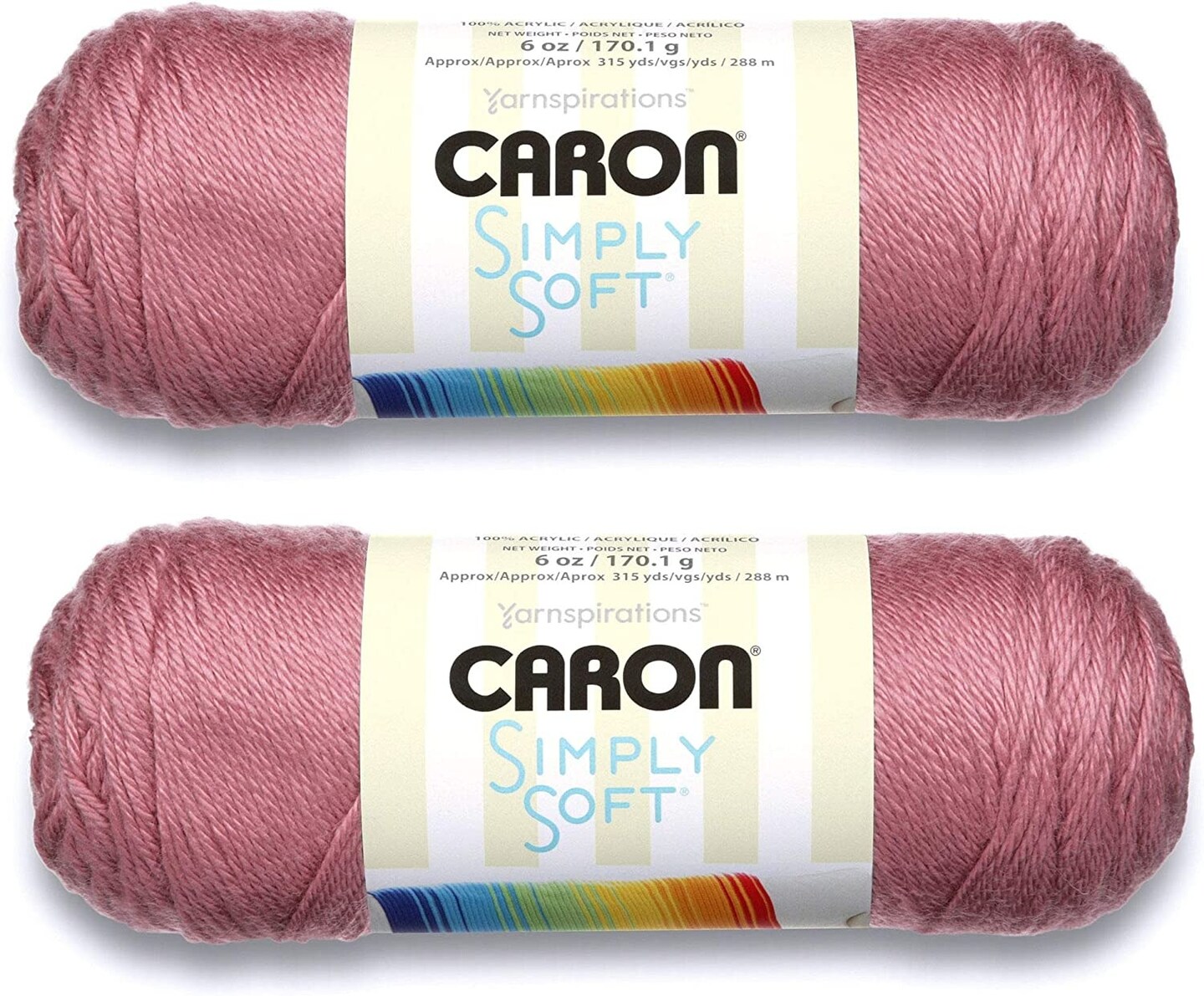 (Pack of 2) Caron Simply Soft Solids Yarn-Plum Wine | Michaels