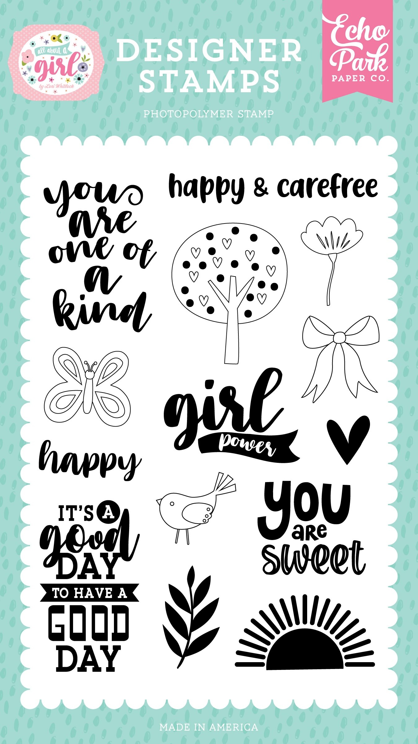 Echo Park Stamps-Girl Power | Michaels