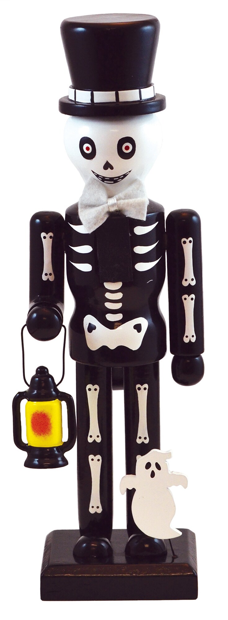 MasterPieces Holiday - Skeleton 15 inch Traditional Wooden Nutcracker ...