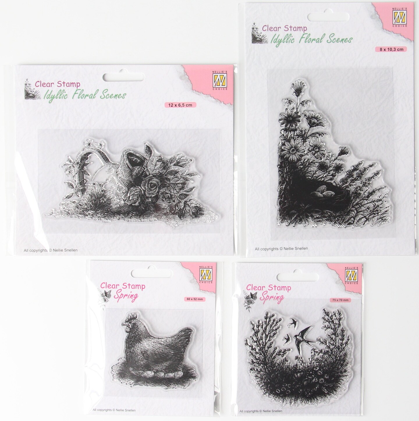 Ecstasy Crafts SPRING SCENE STAMP SET | Michaels
