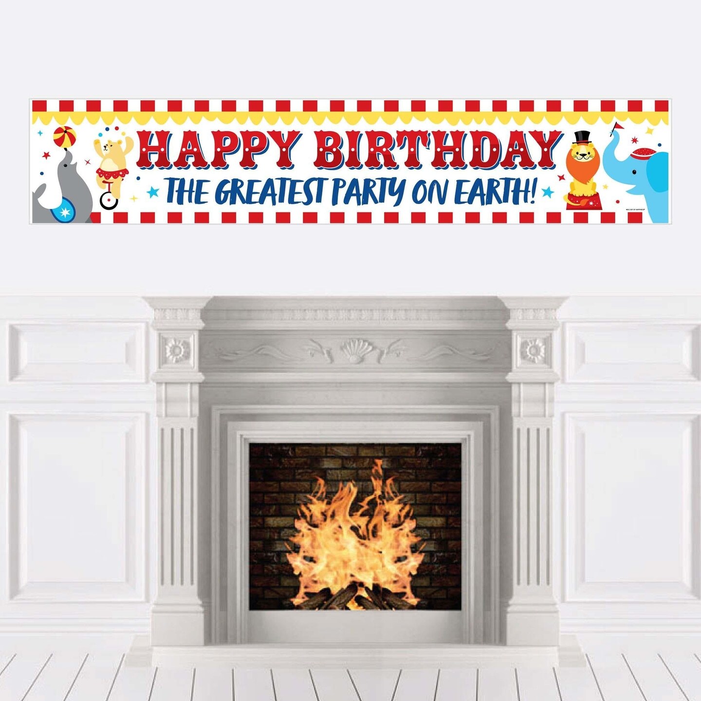 Big Dot of Happiness Carnival - Step Right Up Circus - Happy Birthday ...