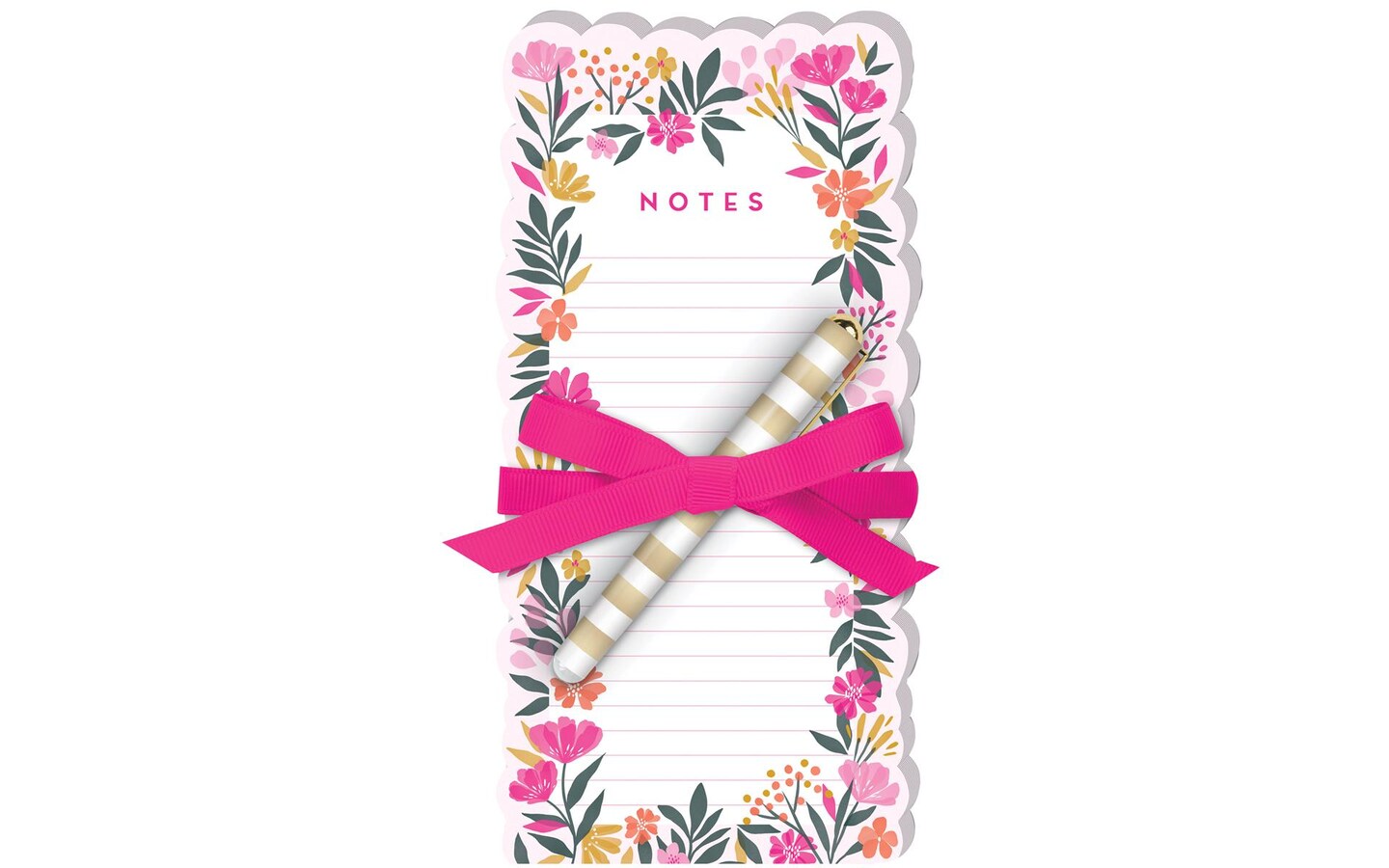 Lady Jayne Die Cut Note Pad W/Pen Floral | Michaels