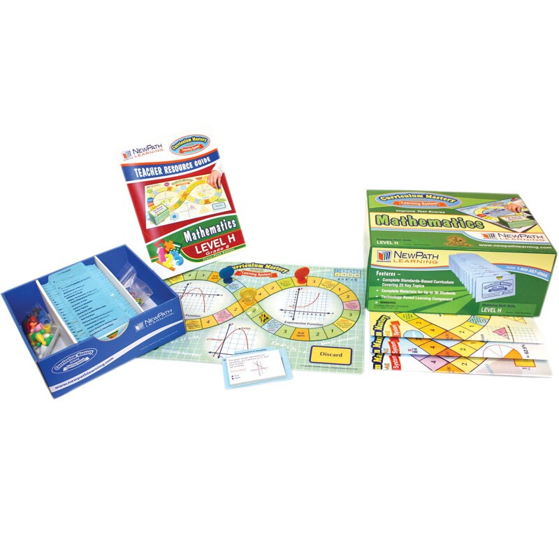 Grades 8 - 10 Math Curriculum Mastery® Game - Class-Pack Edition | Michaels