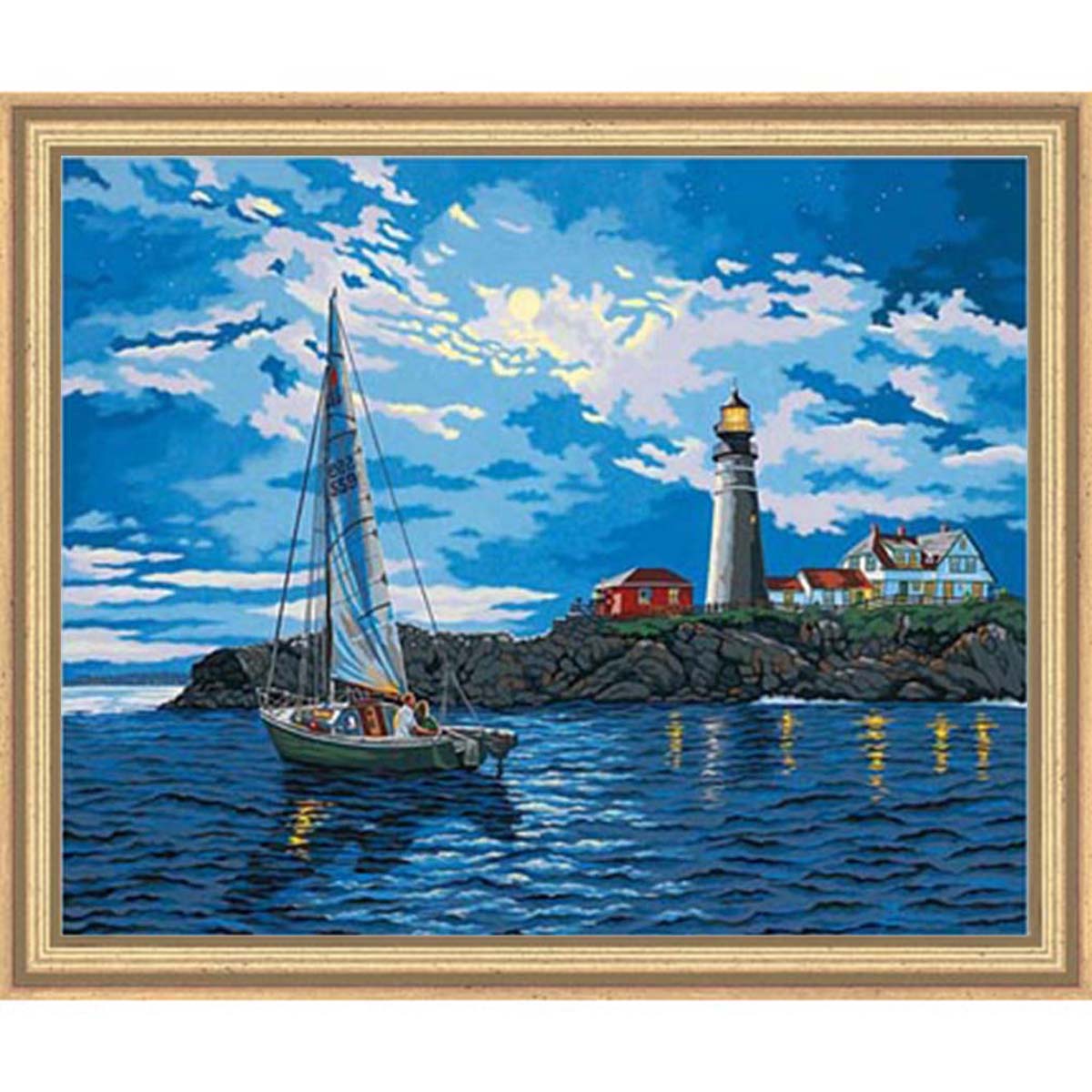 Paintworks Twilight Beacon Paint-by-Number Kit | Michaels
