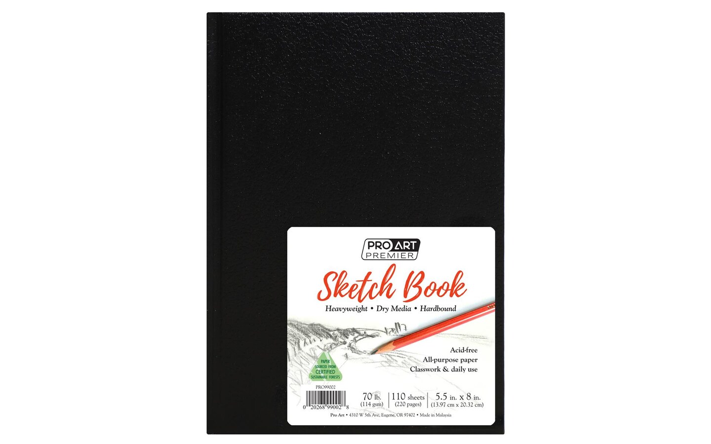 Pro Art Prem Sketch Book 5.5x8 110sht 70# Hard | Michaels