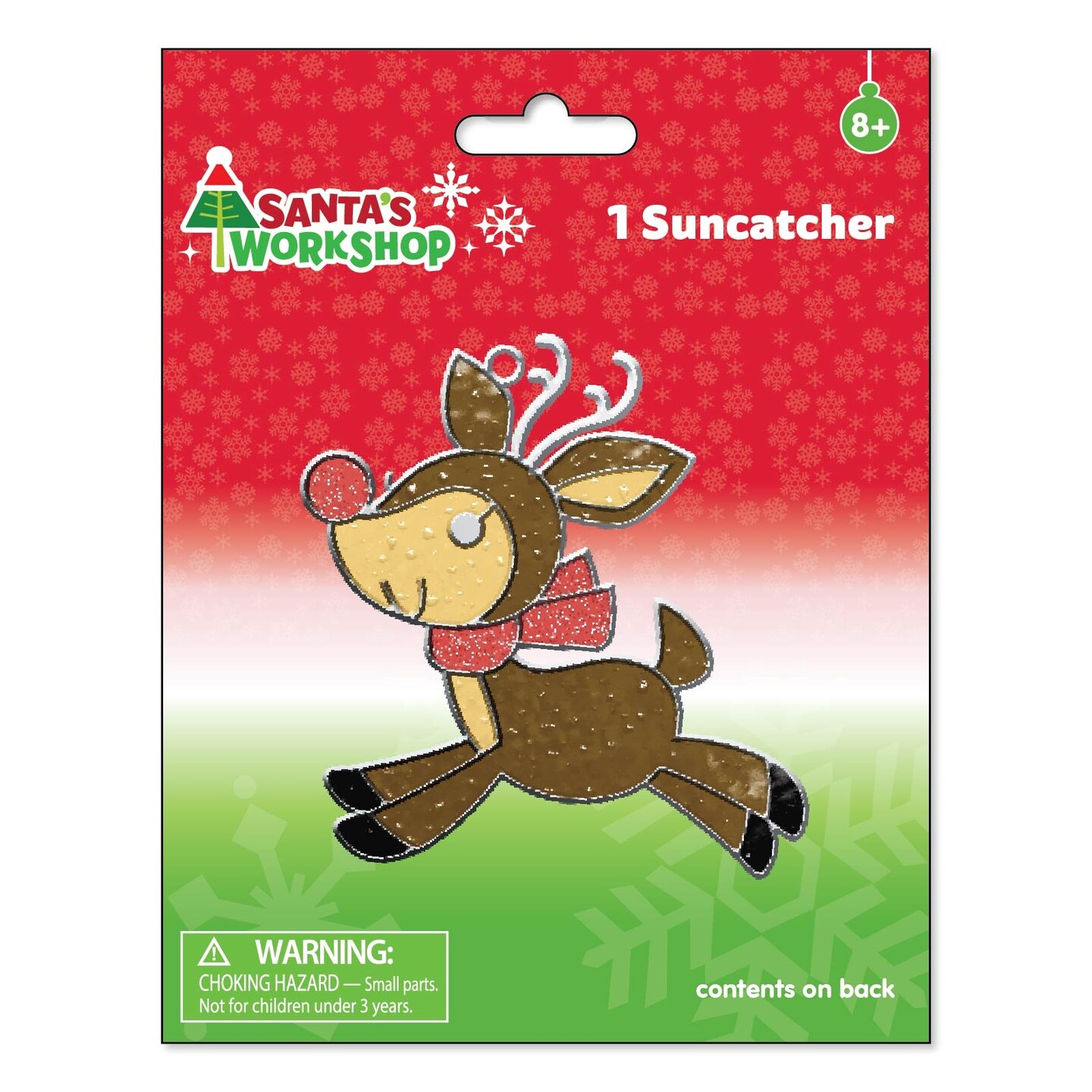 Colorbok Santa's Workshop Makit & Bakit Suncatcher Kit-Reindeer | Michaels