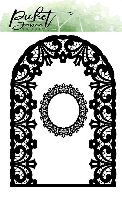 Picket Fence Studios Steel Dies-Lattice Arch Cover Plate - A2 | Michaels