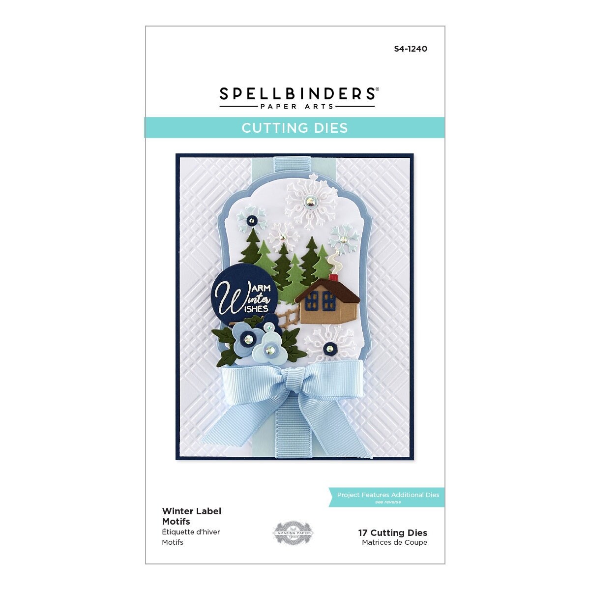 Spellbinders Etched Dies By Becca Feeken-Winter Label Motifs | Michaels