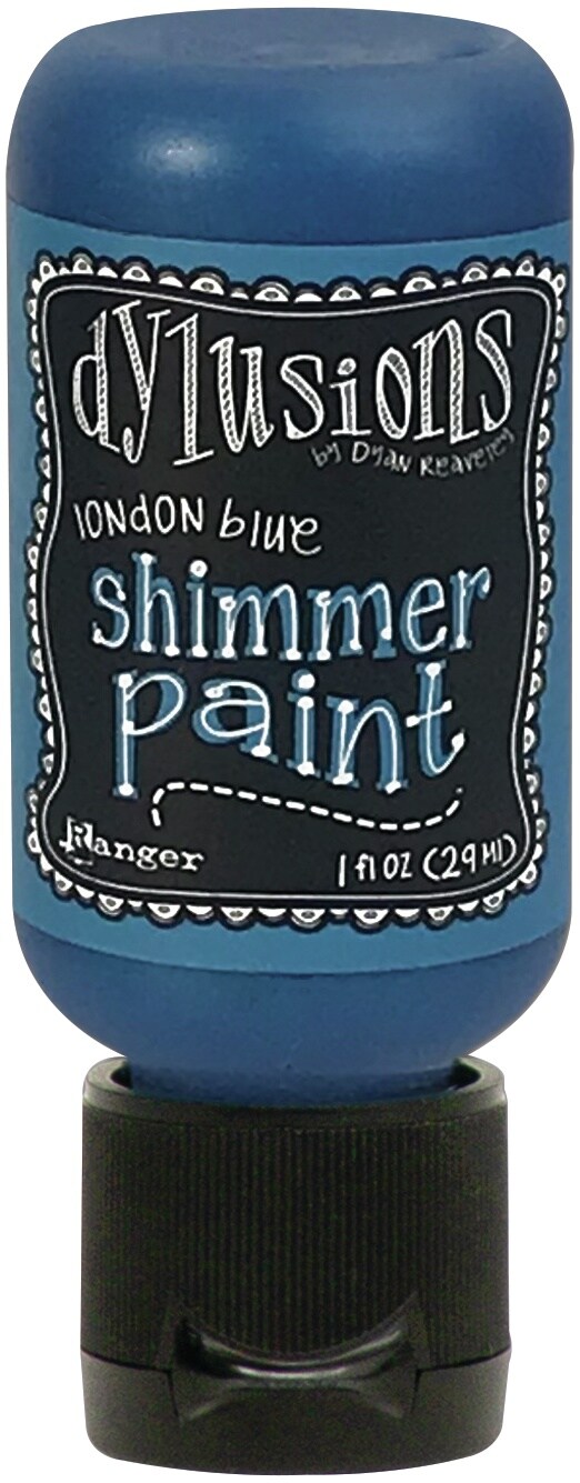 Dylusions Shimmer Paint 1oz-London Blue | Michaels