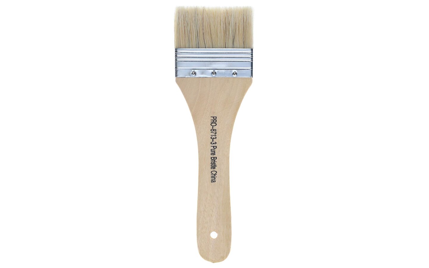 Pro Art Brush White Bristle Wide Wash 3x1.5" | Michaels