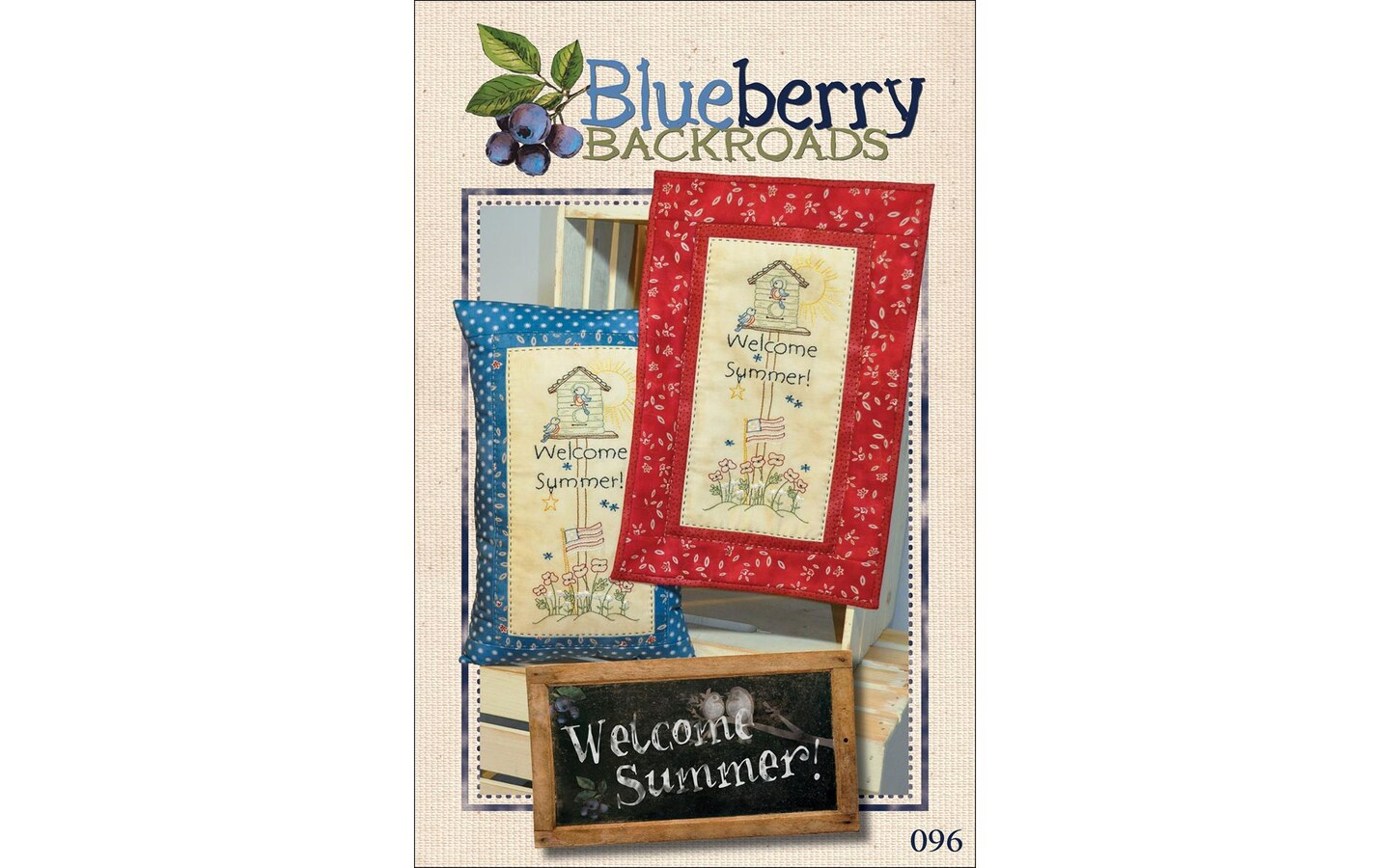 Blueberry Backroads Welcome Summer Ptrn | Michaels