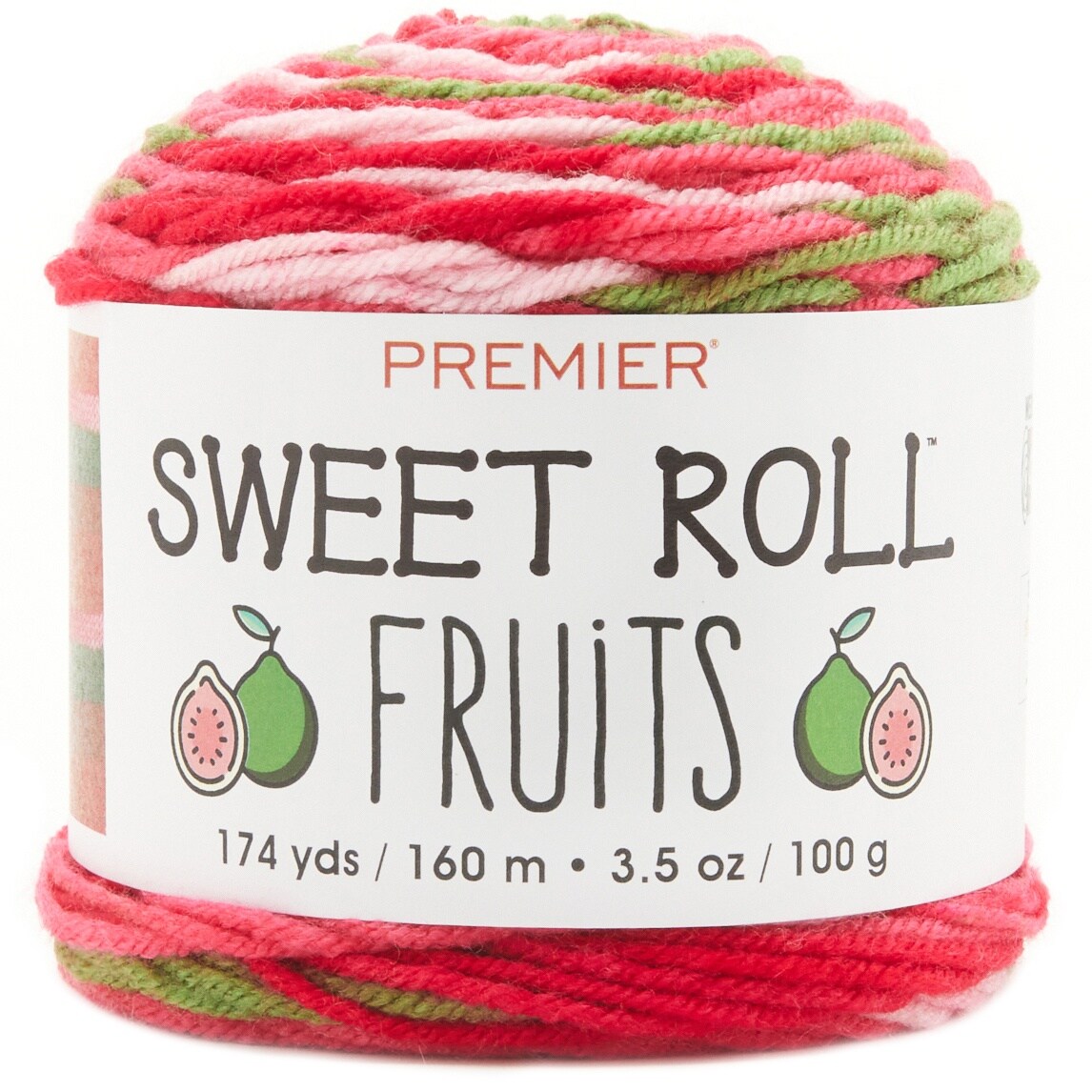 Premier Sweet Roll Fruits Yarn-Guava | Michaels