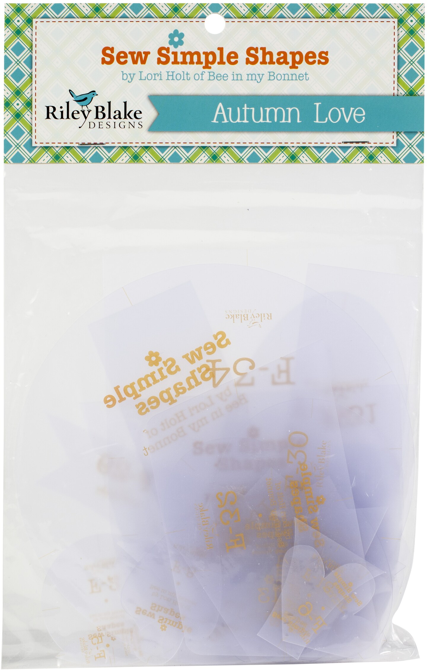 Riley Blake Template Set-Autumn Love By Lori Holt 34/Pkg | Michaels