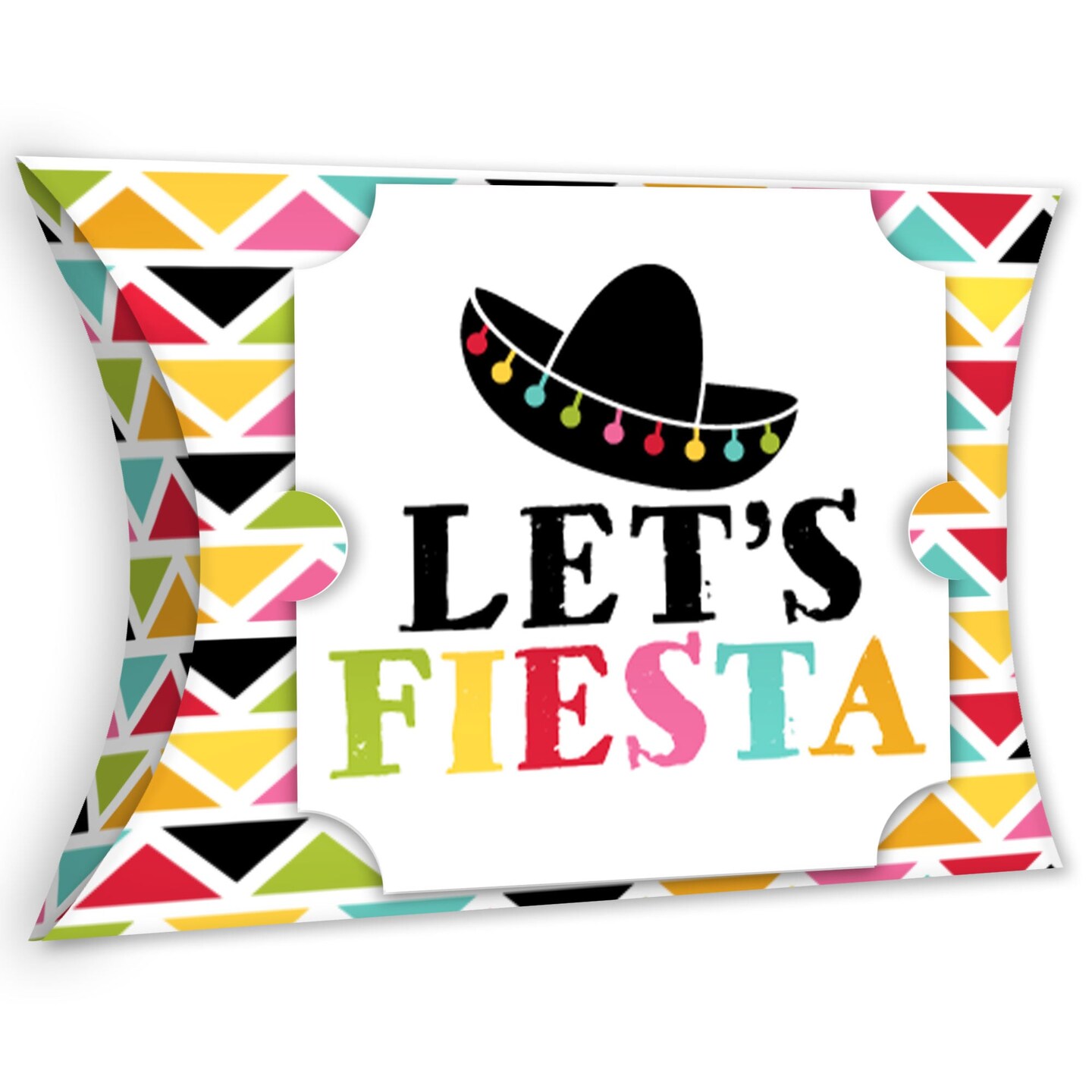 Big Dot of Happiness Let's Fiesta - Favor Gift Boxes - Fiesta Large ...
