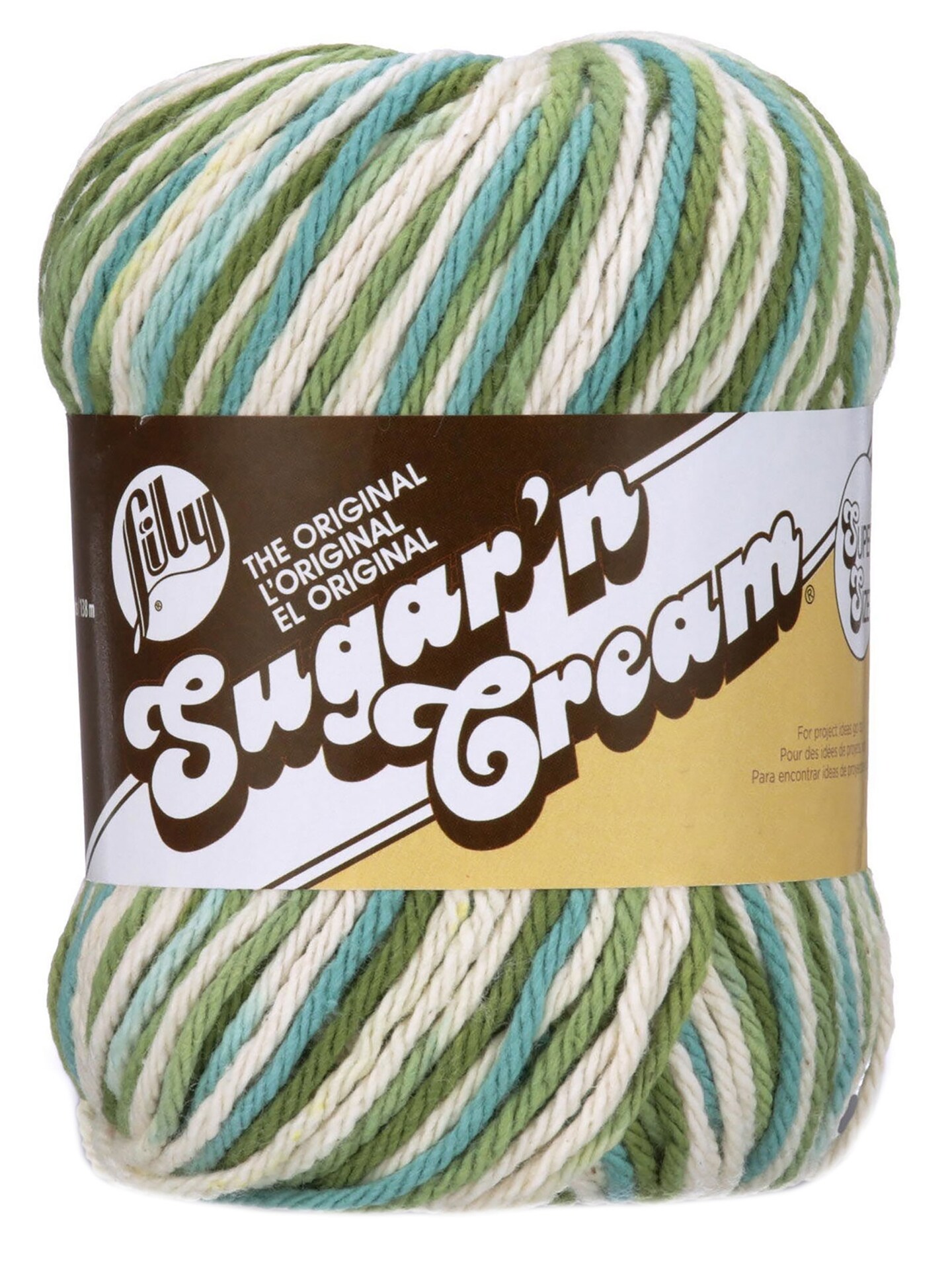 Lily Sugar'n Cream Yarn - Ombres Super Size-Emerald Isle | Michaels