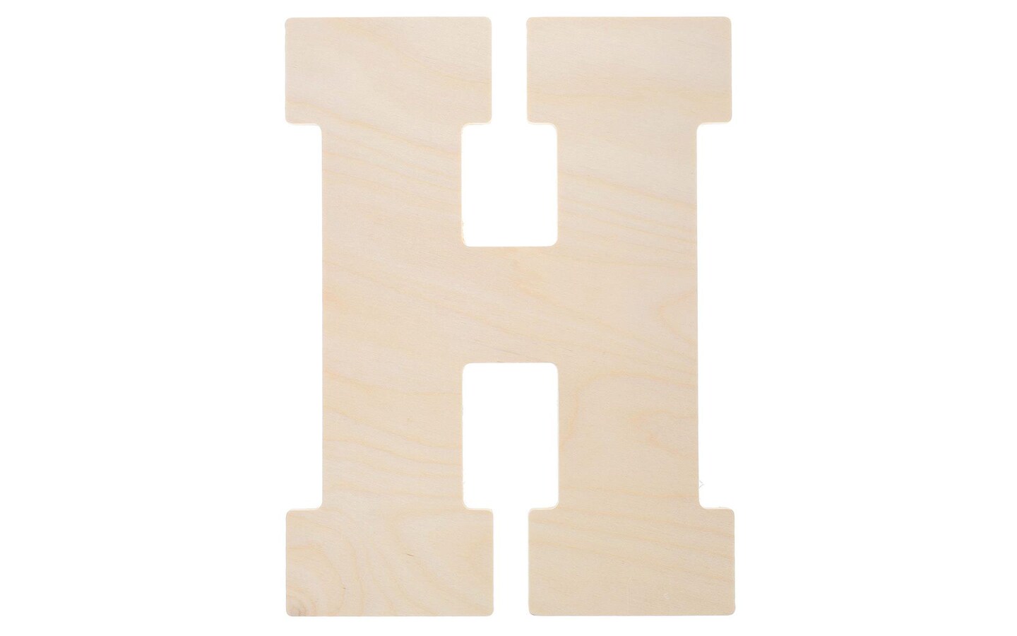 Good Wood by Leisure Arts Letter 13" H, Wooden Letters, Wood Letters ...