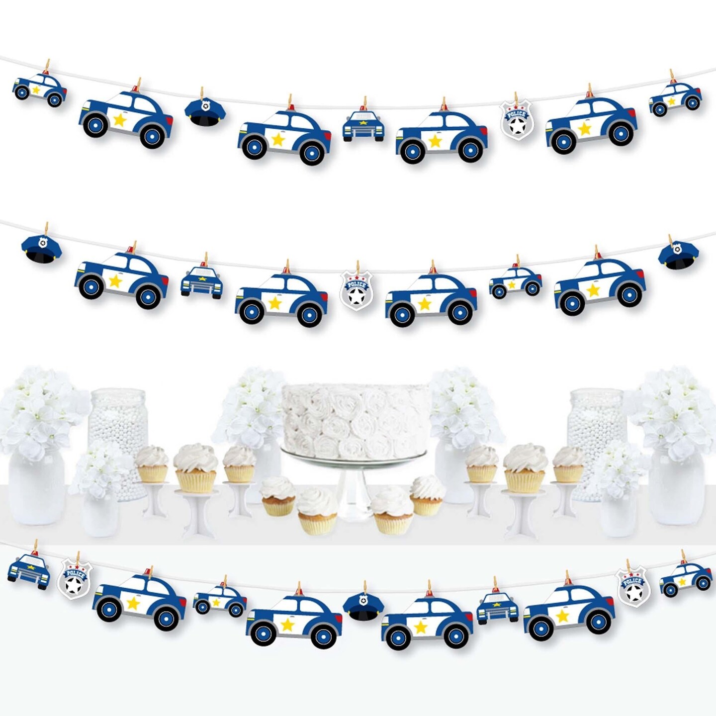 Big Dot of Happiness Calling All Units - Police - Cop Birthday Party or ...