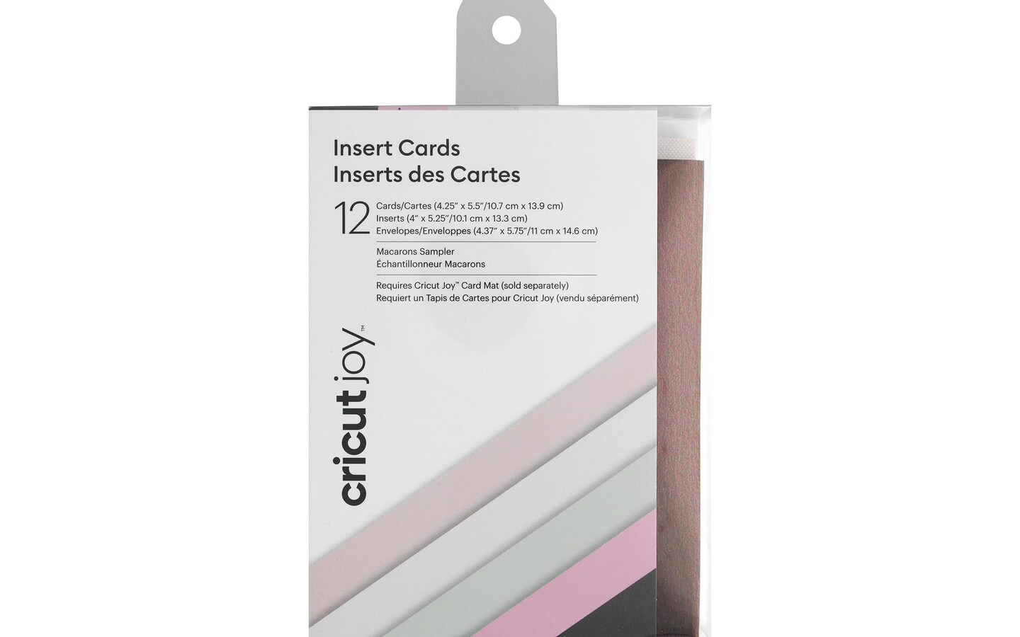 Cricut Joy Insert Card A2 Macarons Sampler 12pc | Michaels