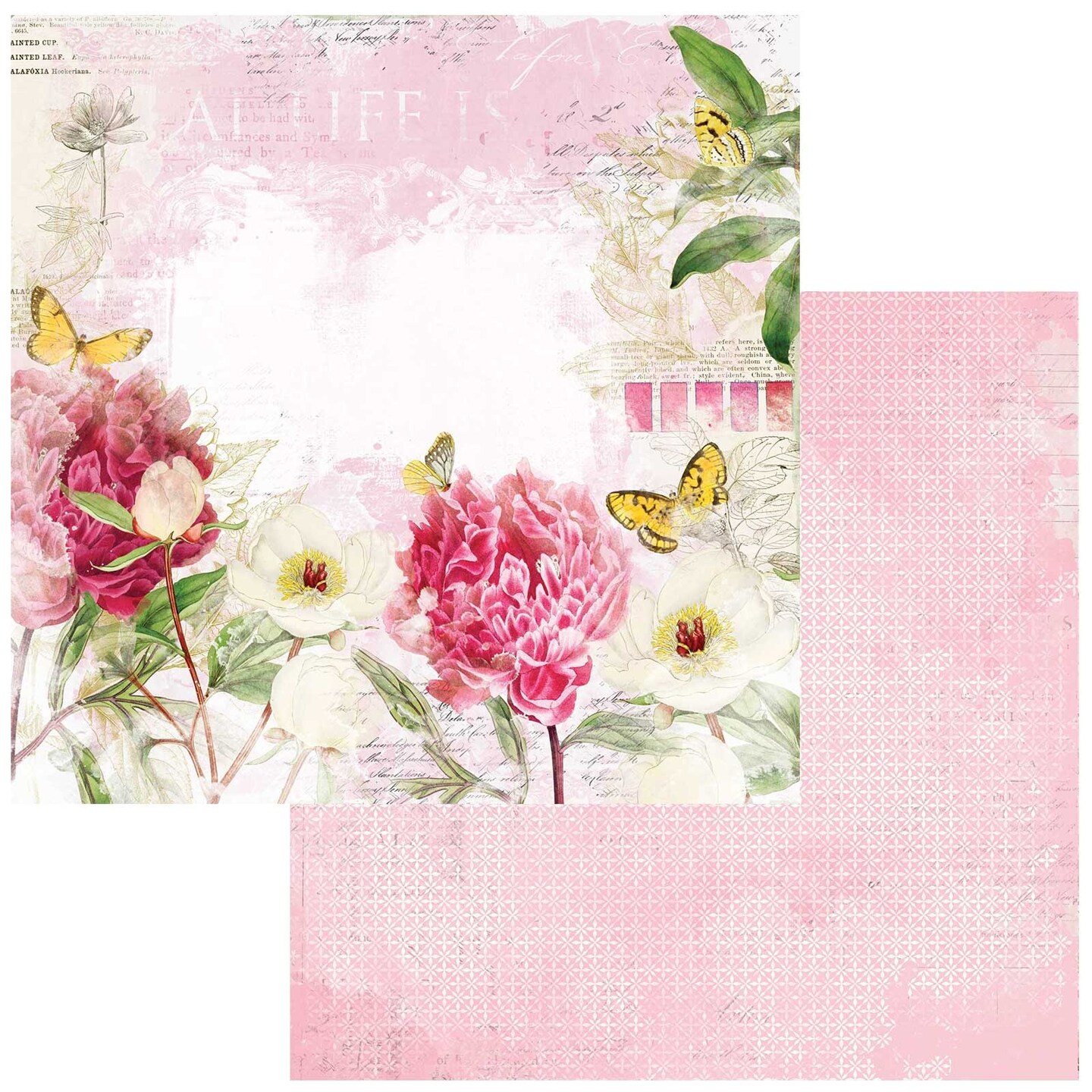 Color Swatch: Blossom Double-Sided Cardstock 12"X12"-#2 | Michaels