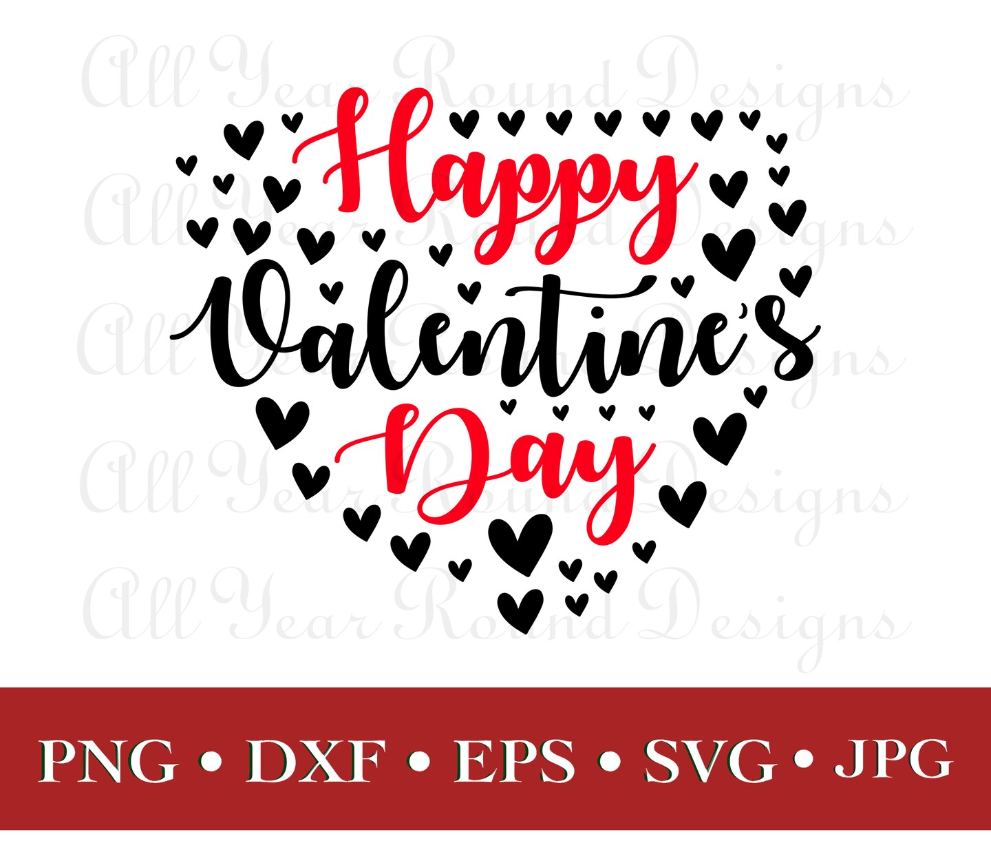 Valentines Decor SVG PNG DXF EPS JPG File Digital Download, Valentine's ...