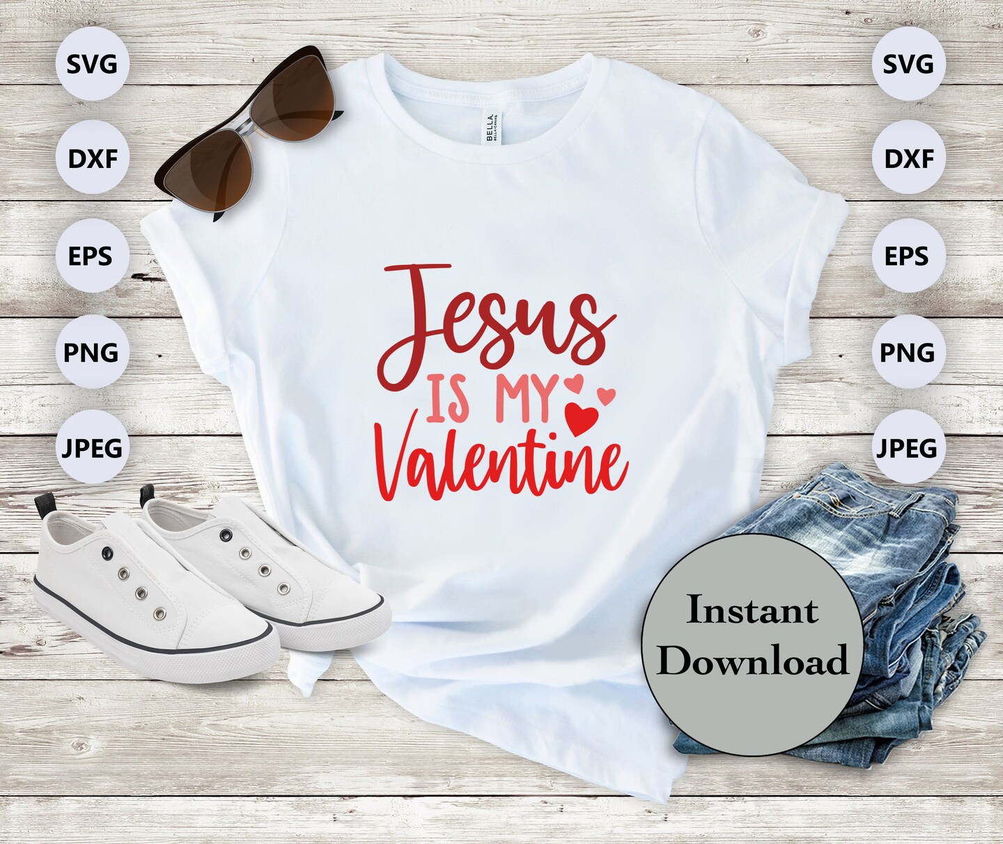 Valentines Decor SVG PNG DXF EPS JPG File Digital Download, Valentine's ...