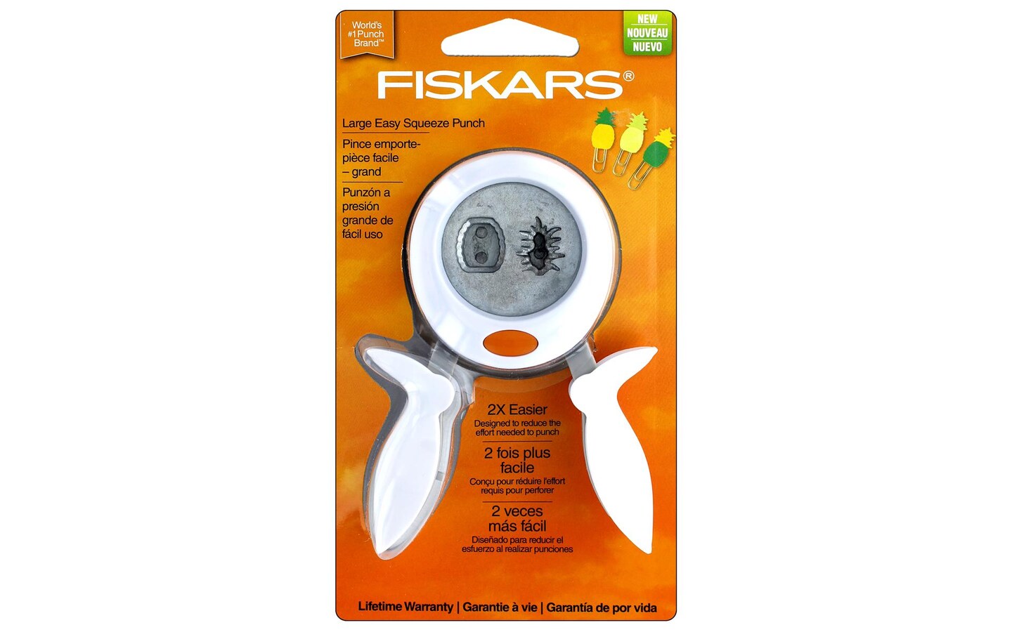 Fiskars Squeeze Punch Pineapple Large | Michaels