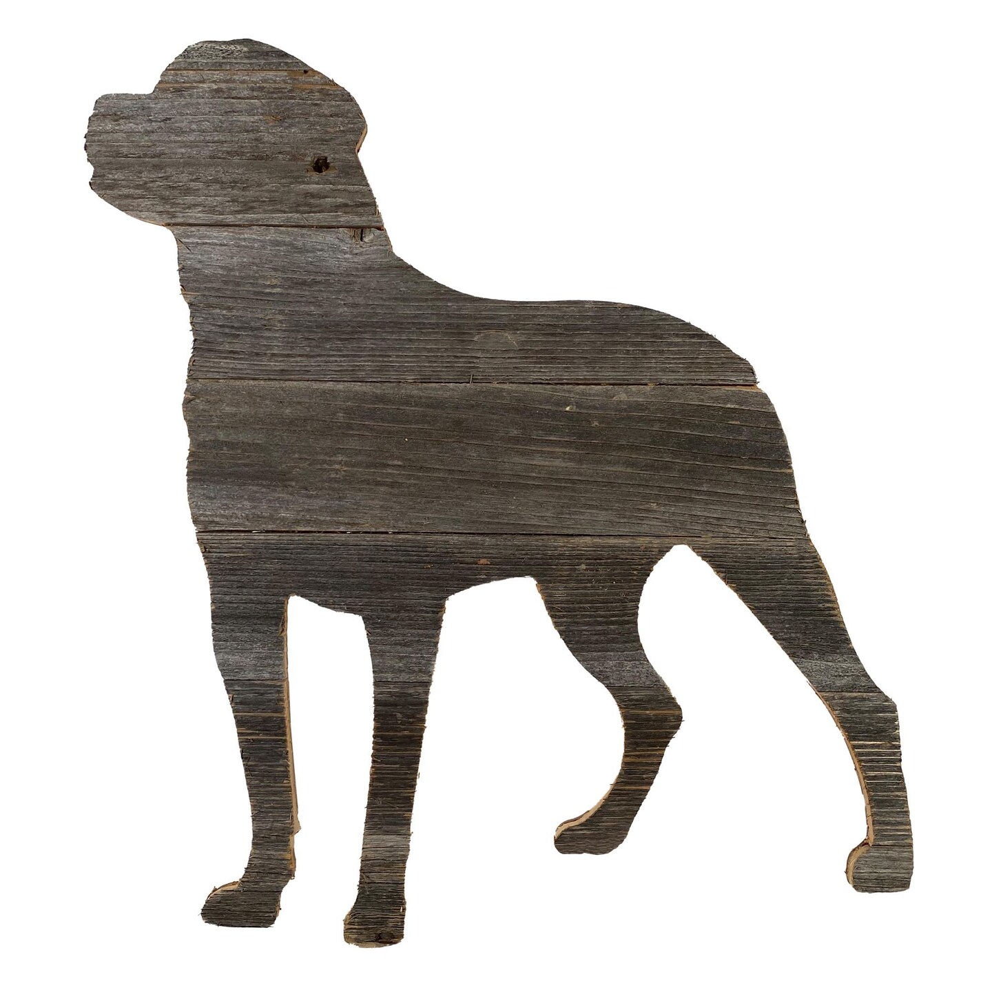 Rustic Farmhouse Dog Cutout Reclaimed Wood Silhouette | Michaels