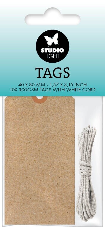 Studio Light Consumables Tags 10/Pkg-Nr. 03, Medium | Michaels