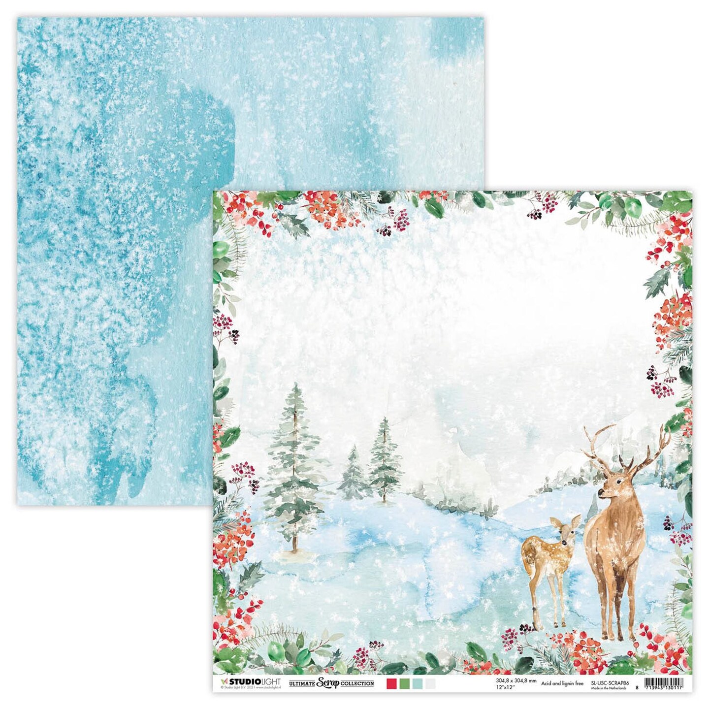 Studio Light SL Scrap 200gr Ultimate Scrap Winter Collection 304.8x304 ...