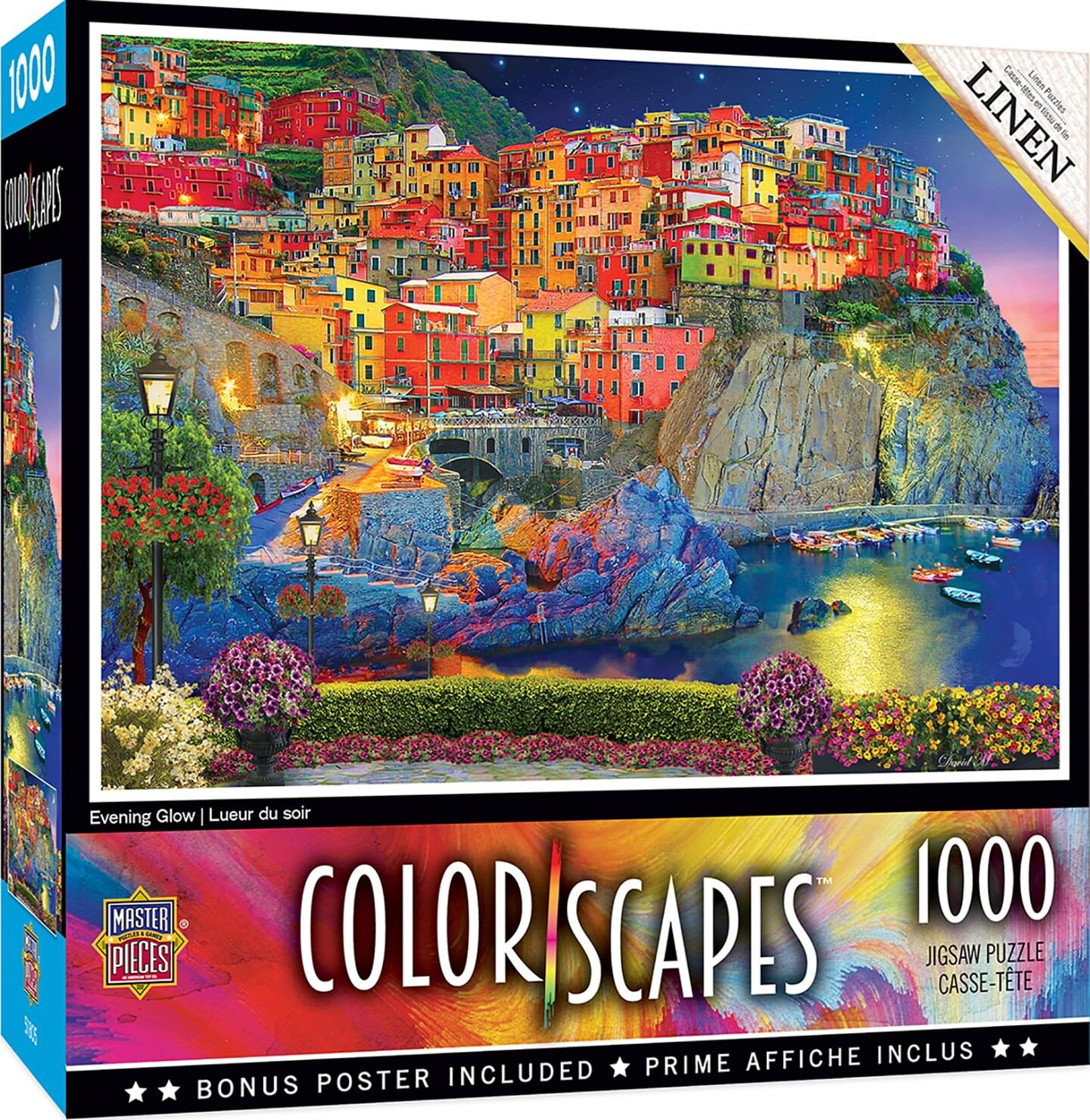 Colorscapes Evening Glow 1000 Piece Linen Jigsaw Puzzle | Michaels